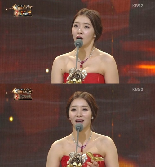 안소미 신인상 수상 "겸손한 개그우먼 되겠다"