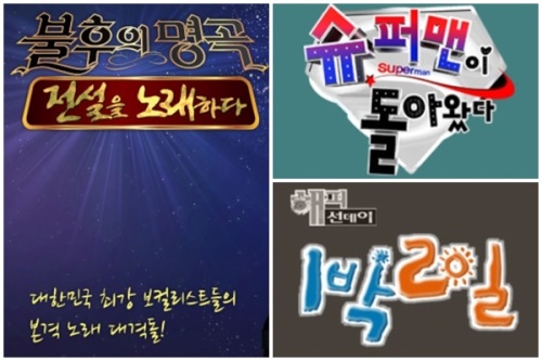 '2014 KBS 연예대상' 시청자가 뽑은 최고 프로는…슈퍼맨? 1박2일?