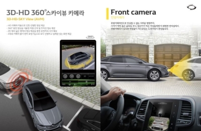 르노삼성, SM6 전용 '3D-HD 360° 스카이뷰 카메라' 출시