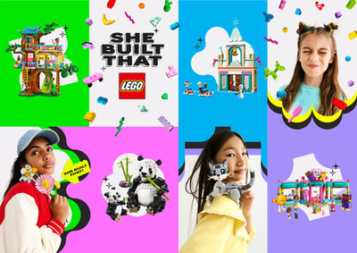 레고그룹 '내가 만든 작품(She Built That)' 글로벌 캠페인 진행